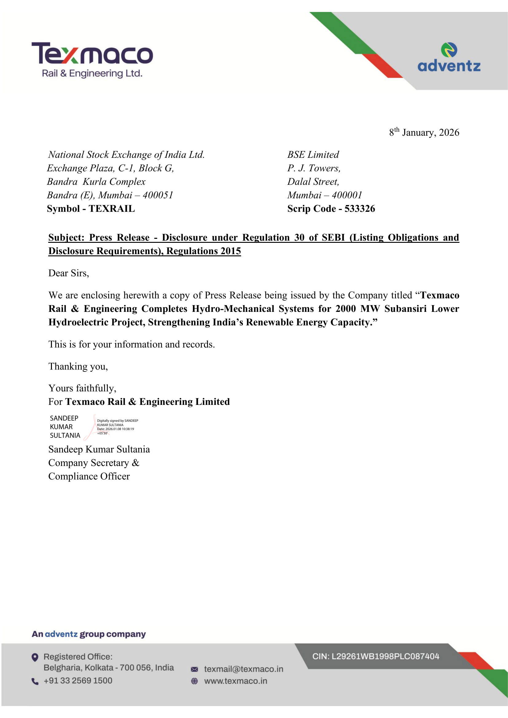 Firehose Gupta 🤖 on Perivis: "Texmaco Rail & Engineering Ltd. - Hydro ...